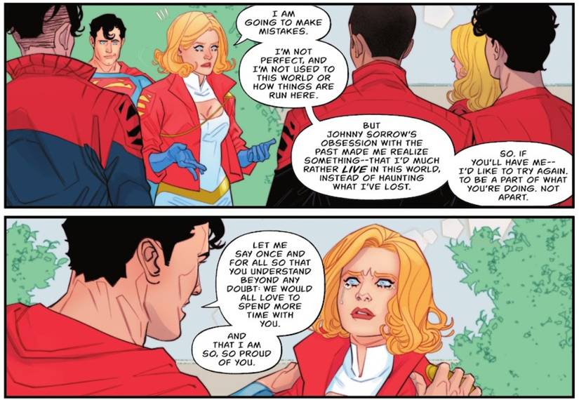 DC Officially Declares Power Girl a Member of the Superman Family