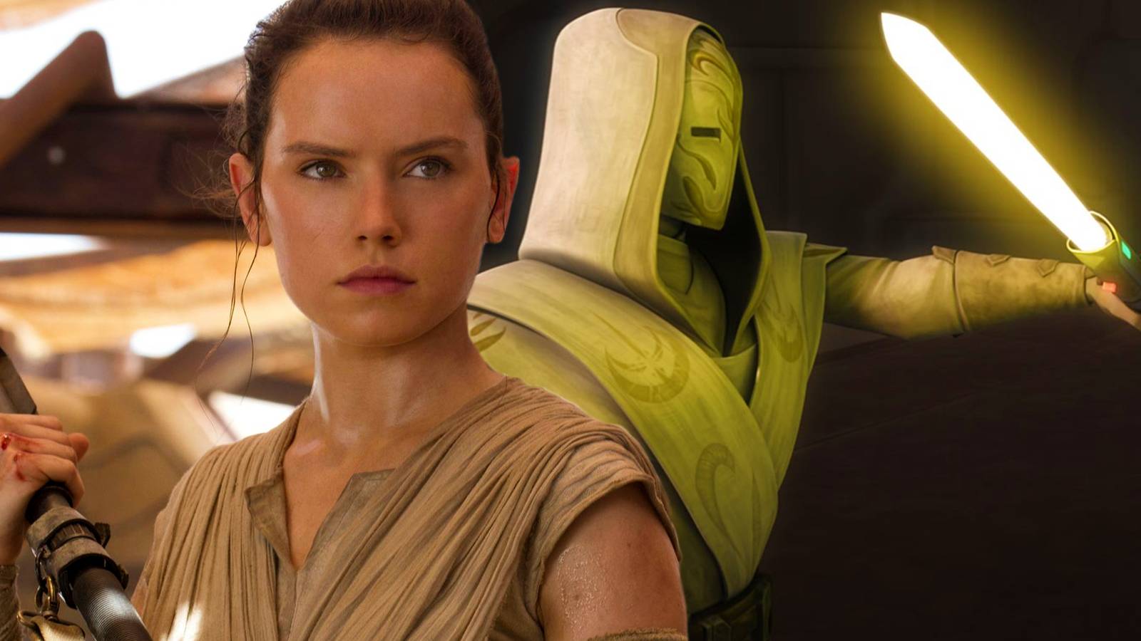 Why Rey's Yellow Lightsaber Is Perfect For Her New Jedi Order Movie