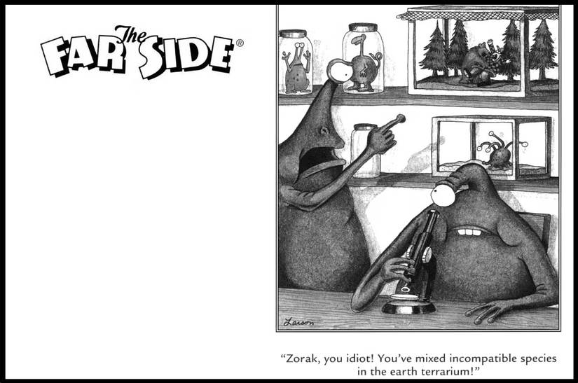 11 Best Far Side Comics About Aliens (Of All Time)
