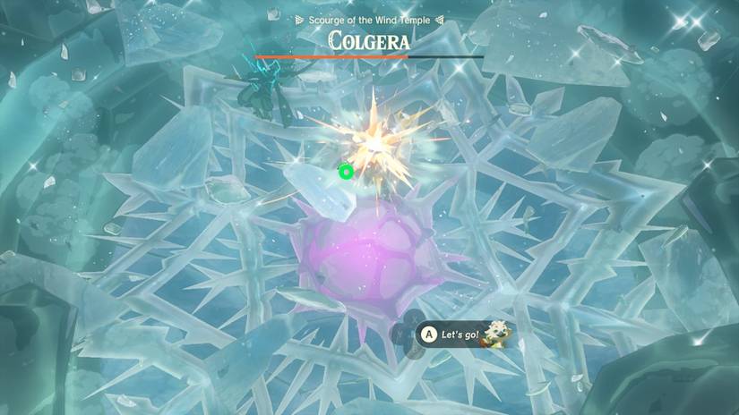 How To Beat Colgera In Zelda: TOTK (Wind Temple Boss)