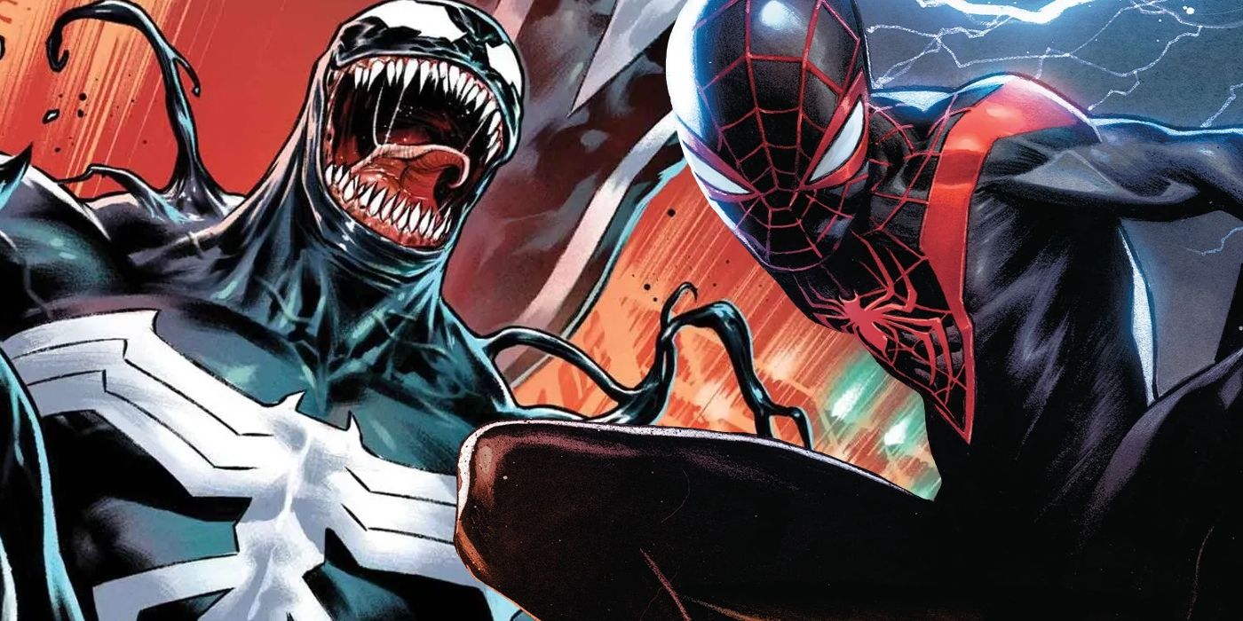 Miles Morales Combines His Venom Blast Power with the Venom Symbiote in ...