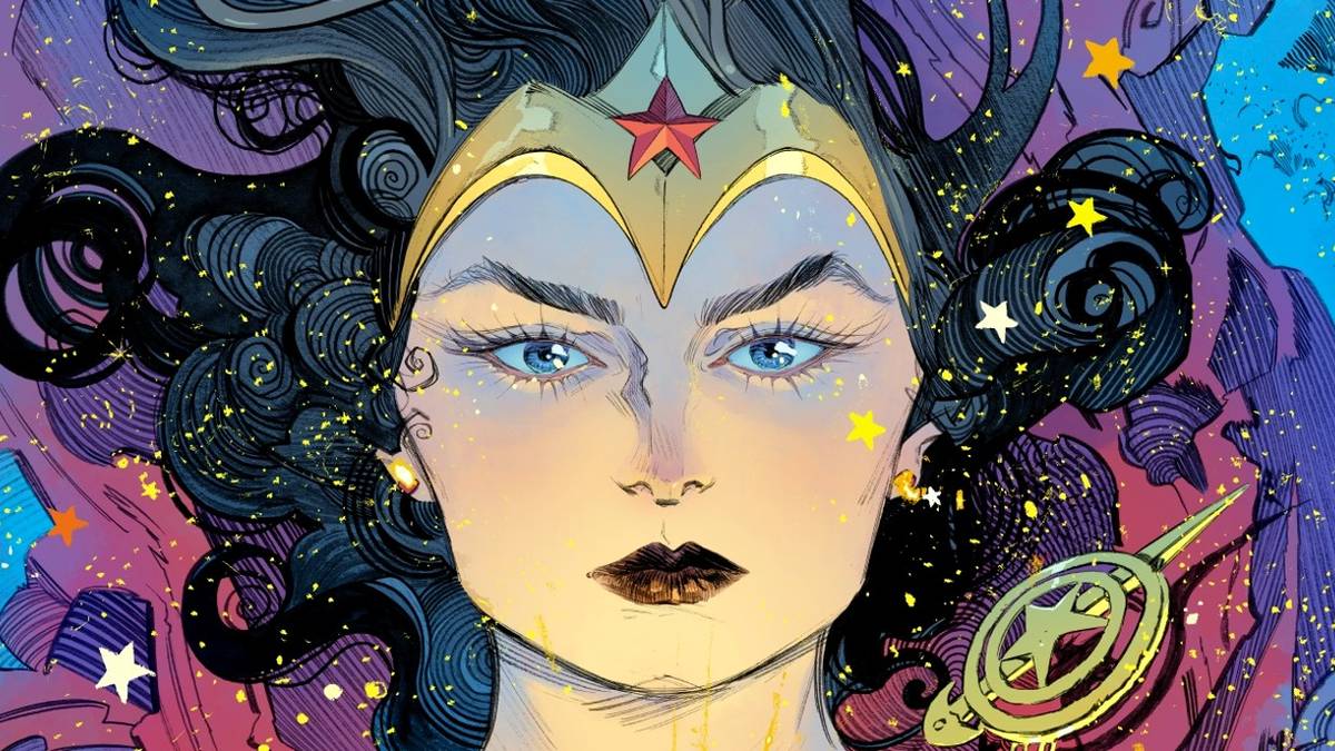 Gorgeous Wonder Woman Cover Proves Her Destiny Lies In The Stars