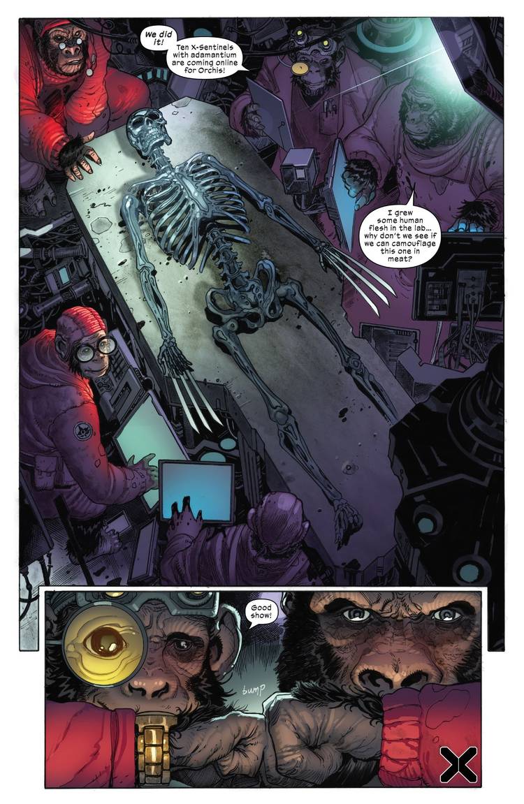 "X-Sentinels": Wolverine's Adamantium Just Became the Ultimate Anti ...