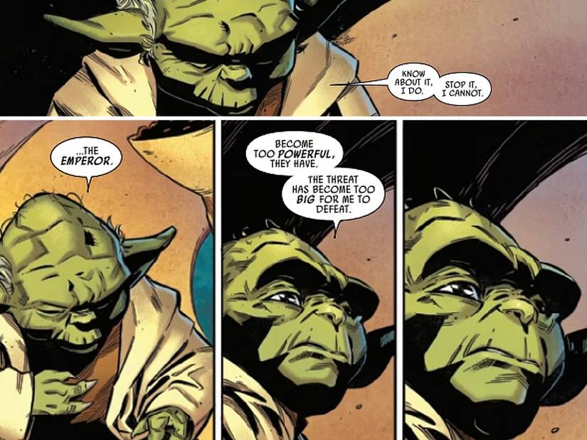 Why Yoda Didn't Try to Fight the Empire Before Luke