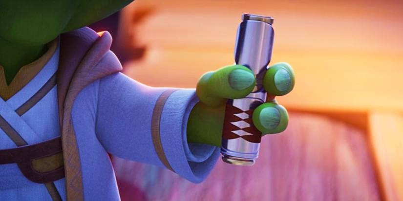 Star Wars Reveals Yoda's First Lightsaber