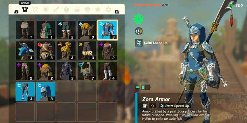 Zelda: Tears of the Kingdom - 10 Best Armor Sets (& How To Get Them)