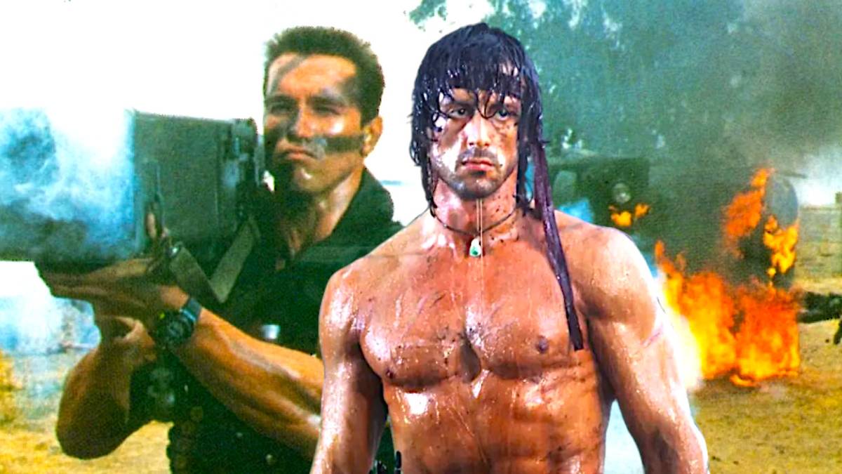 "Blame Sylvester Stallone": Commando Screenwriter Cites Schwarzenegger ...