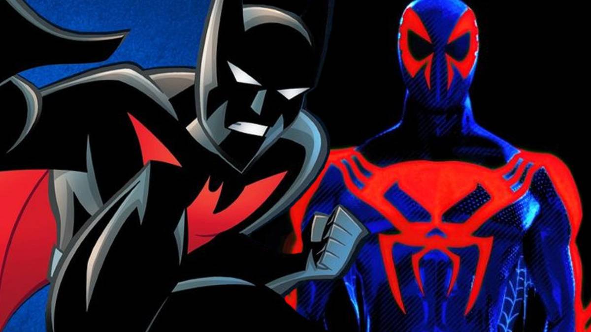 Batman Beyond & Spider-Man 2099 Unite in Fanart Marvel & DC Shouldn't ...