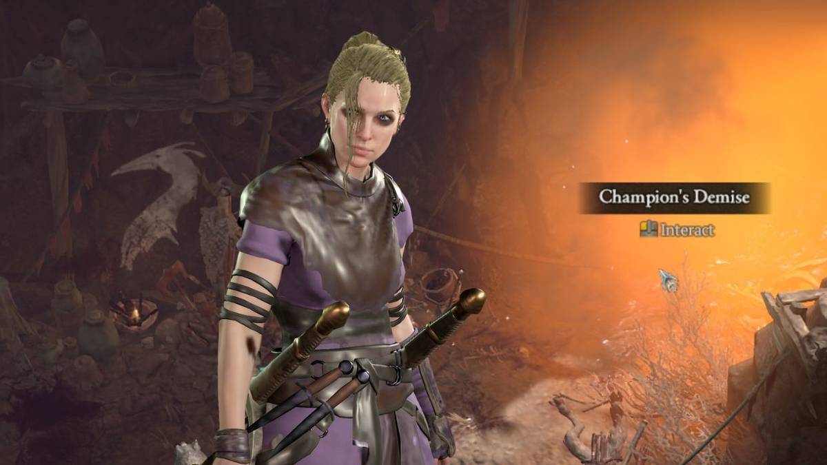 Where To Find The Champion’s Demise Dungeon In Diablo 4
