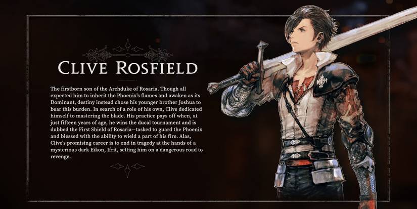 How Old Is Clive In Final Fantasy 16’s Three Eras?