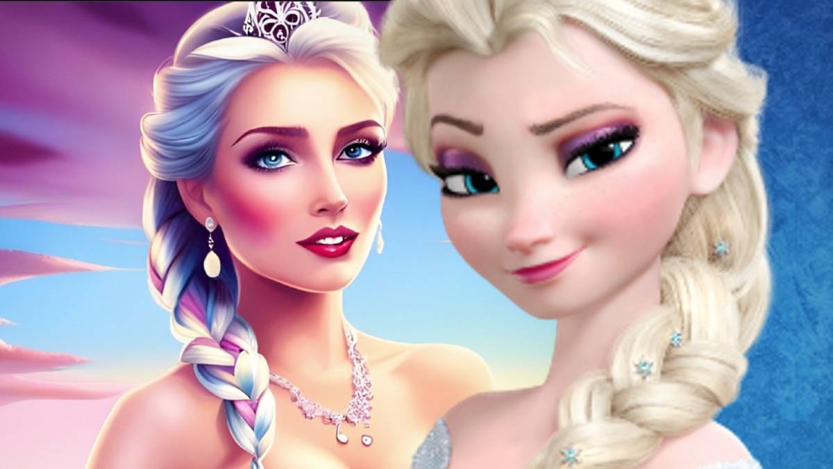 Frozen Art Recreates Elsa In Classic Hand-Drawn Disney Style