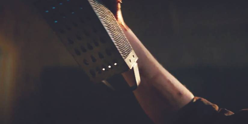 Evil Dead Rise’s Cheese Grater Scene Hype Disturbingly Paid Off