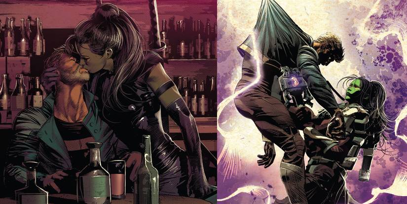 Star-Lord and Gamora’s Love Story Went Very Differently in the Comics