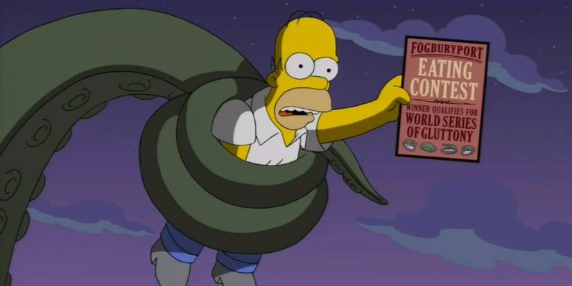 Homer Simpson, Shrek, & More Cartoon Characters Become Horrifying ...