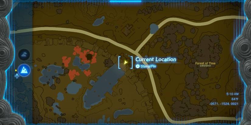 TOTK - Where to Find the Statue Trapped Under Water Behind Stone Gate
