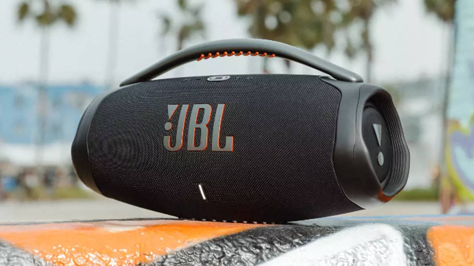 JBL’s Waterproof Boombox 3 Speaker Is $100 Off Just In Time For Beach ...
