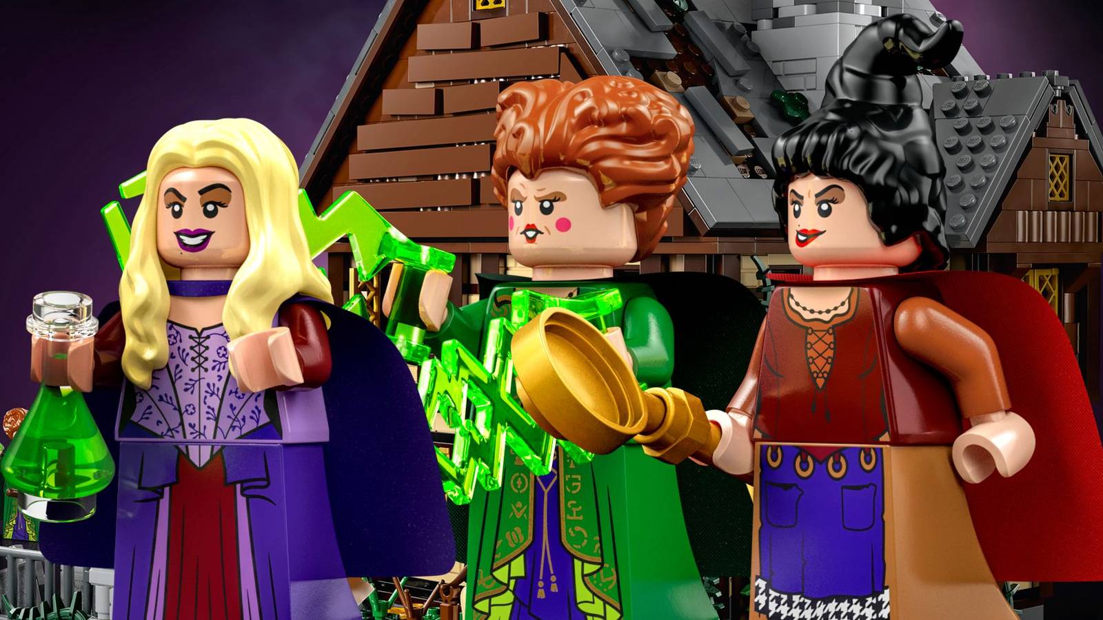 Hocus Pocus LEGO Set Turns Sanderson Cottage Into An 18+ Build