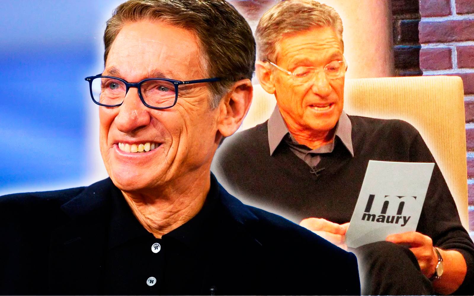 Maury Show Logo Maury Povich Greeting Cards | Redbubble