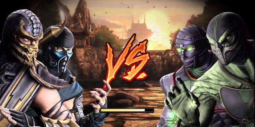 mortal kombat   fighter select screen evolution