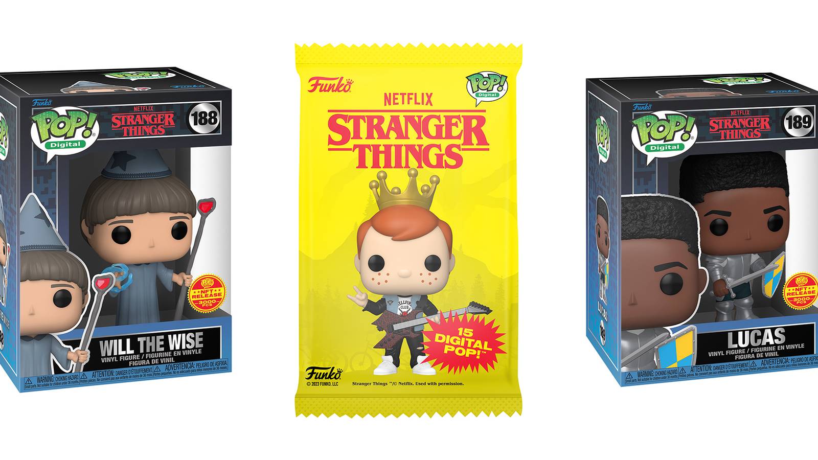 Funko Unveils Its Fantasy-Themed Stranger Things Digital Pop! Collection