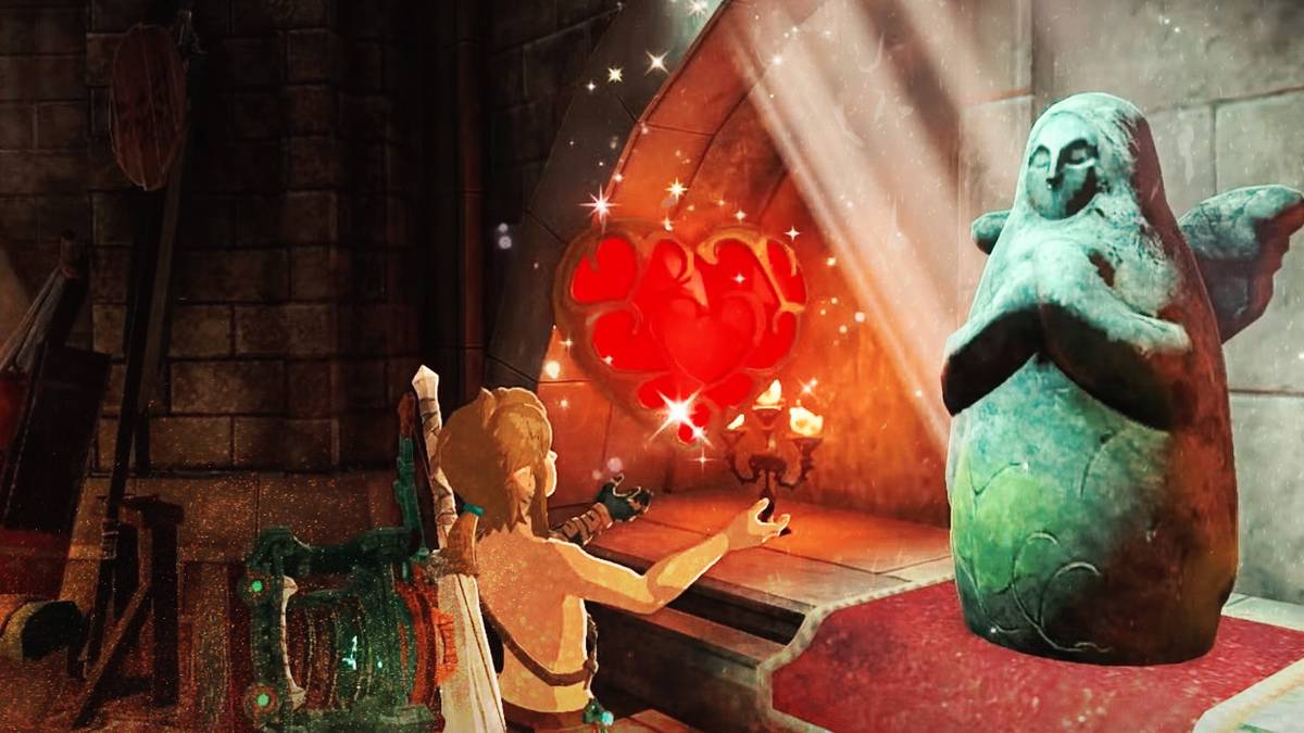 Zelda: TOTK - How Many Hearts You Need To Open The Door In "Find The ...