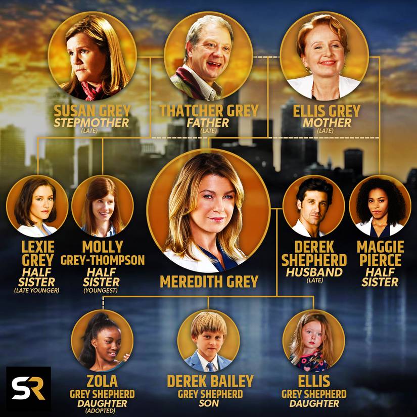 Grey's Anatomy: Meredith Grey's Family Tree Explained