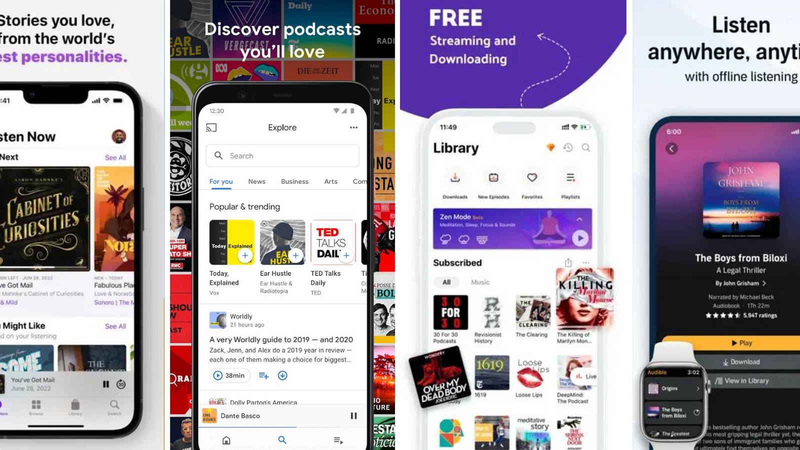 10 Best Podcast Apps For iPhone & Android