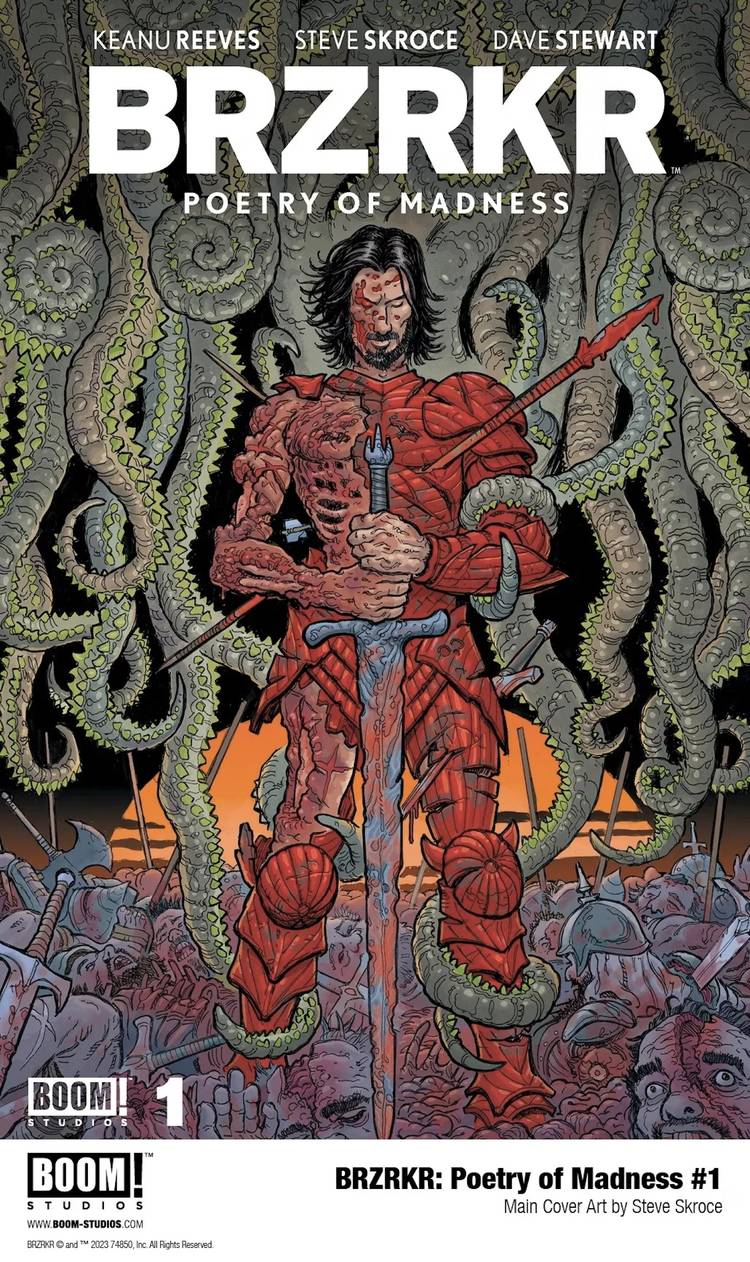 Keanu Reeves Defends Atlantis in First Look at BRZRKR: Poetry of Madness