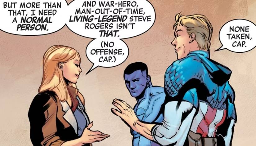 Captain America's Nickname for Captain Marvel Is a Major Sign of Respect