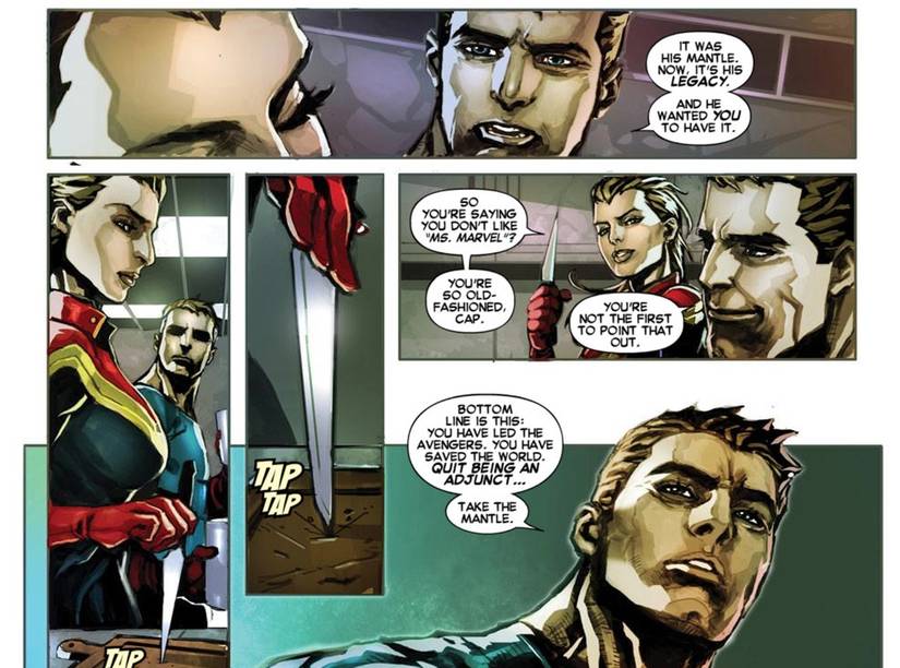 Captain America's Nickname for Captain Marvel Is a Major Sign of Respect