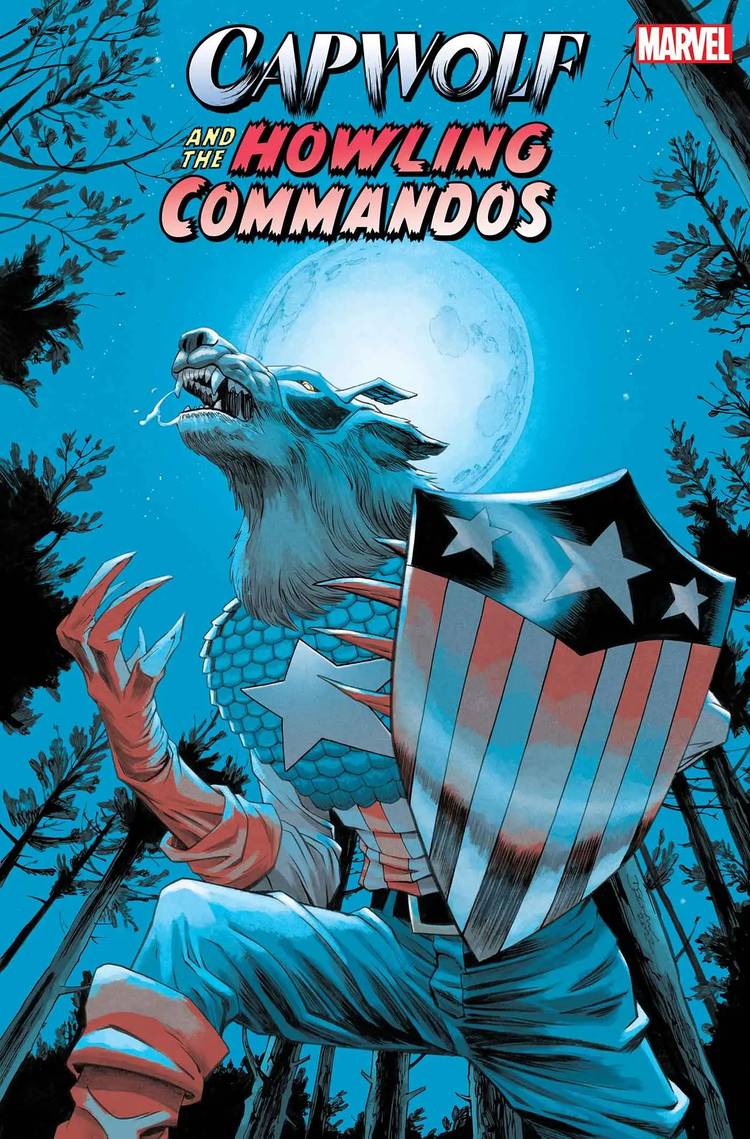 CapWolf & The Howling Commandos: Captain America's Werewolf Form ...