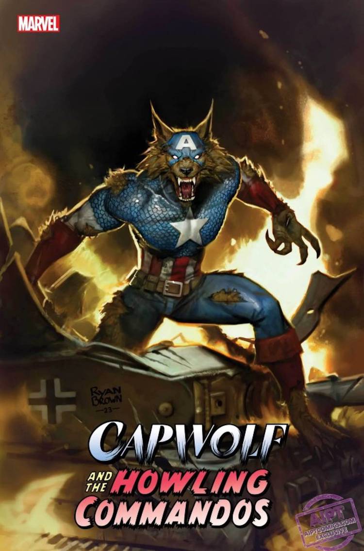 CapWolf & The Howling Commandos: Captain America's Werewolf Form ...