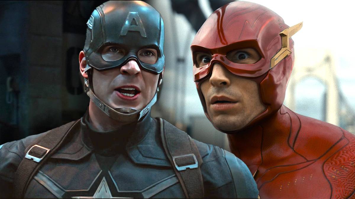 Chris Evans Trades In Captain America's Shield To Become The Flash In ...