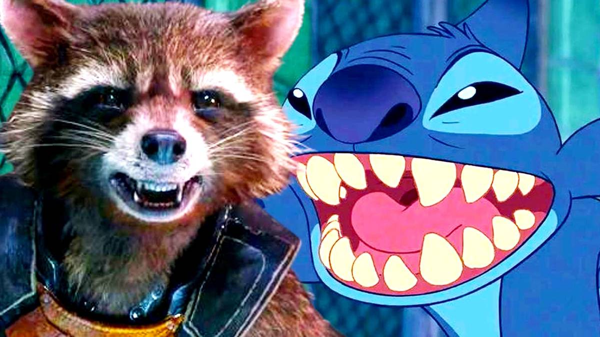 Rocket Raccoon & Stitch From Lilo & Stitch Fight To The Death In Viral ...