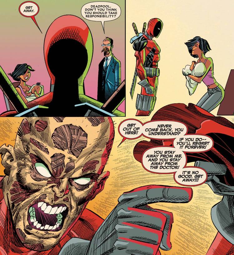 Deadpool's First Words To His Daughter Are Absolutely Heartbreaking