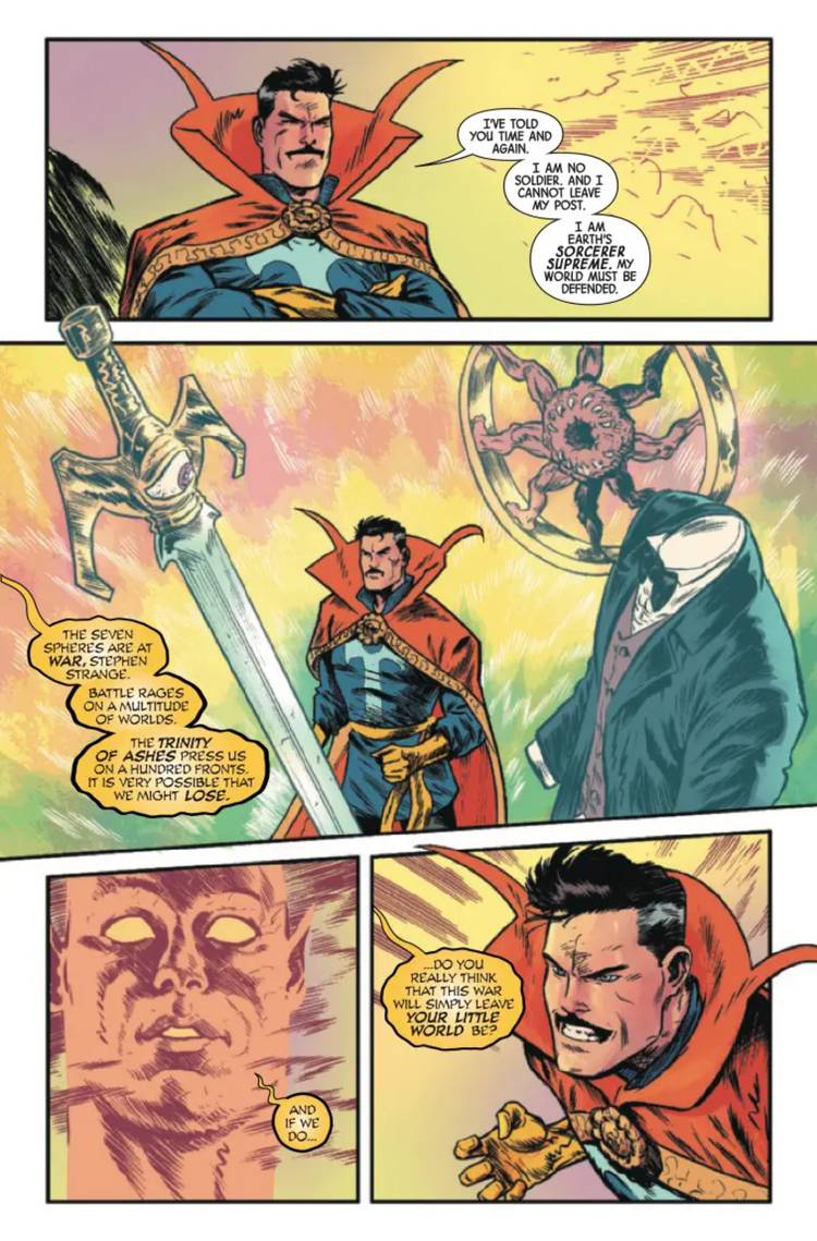 "General Strange": Marvel Showcases Doctor Strange's Dark Redesign in ...