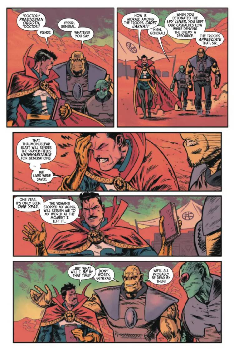 "General Strange": Marvel Showcases Doctor Strange's Dark Redesign in ...