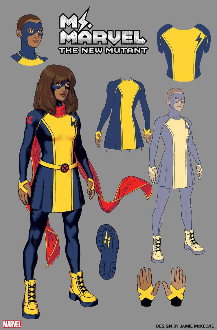 Ms. Marvel Returns as a Mutant in New Series Written by MCU Kamala Khan ...