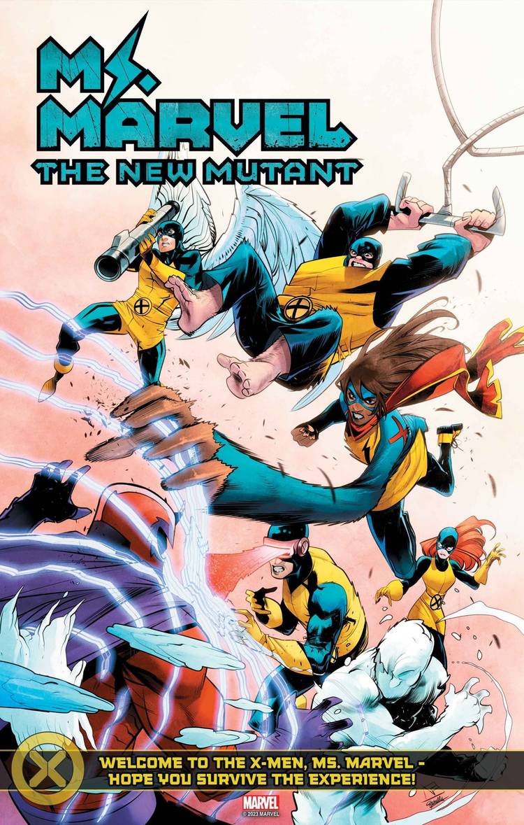 Ms. Marvel Officially Joins the X-Men in Art of Her New Mutant Redesign