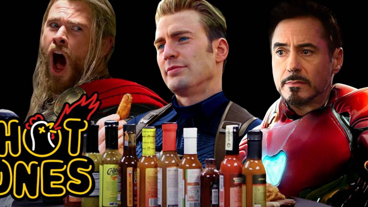 "Thor Eats the Whole Plate:" Avengers Appear on Sean Evans' Hot Ones in ...