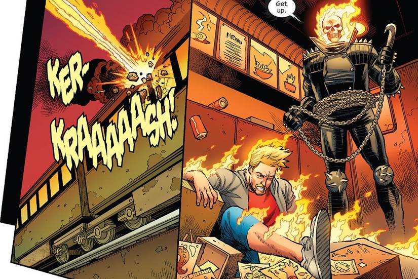 Human Torch vs Ghost Rider Permanently Settles Who's More Powerful