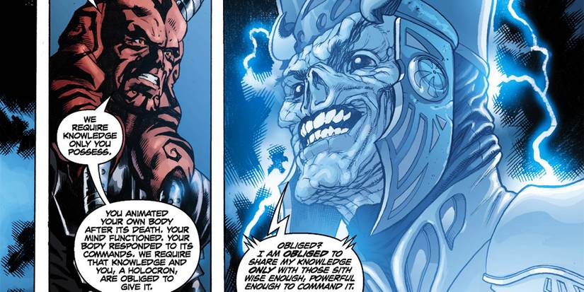 Star Wars' Darth Andeddu Discovered The Hidden Power of Sith Technology