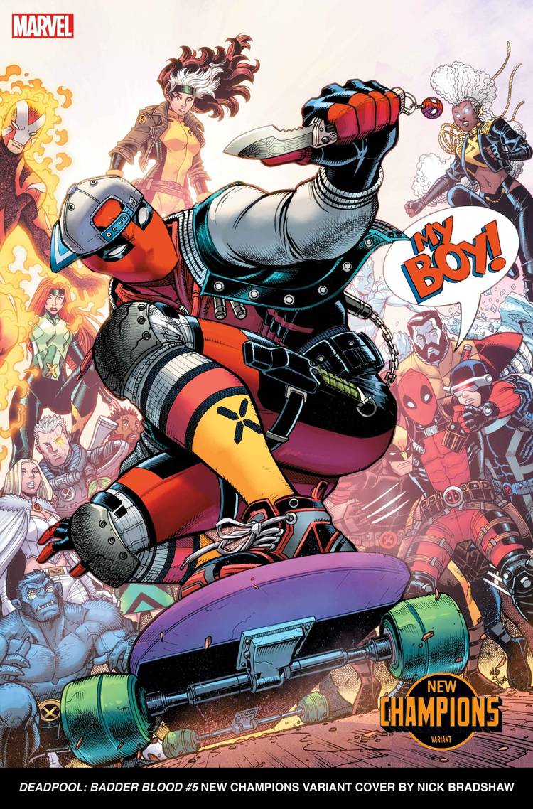 Deadpool's New Son Is the Definition of an Edgy '90s Hero
