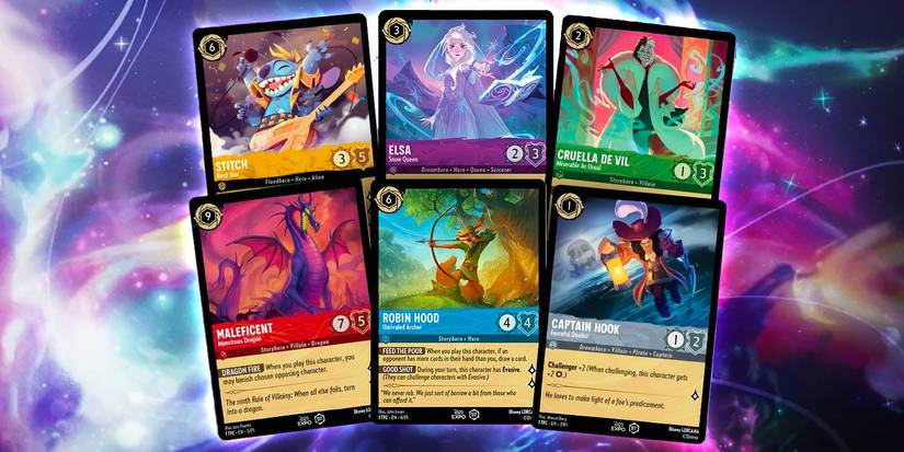 Disney Lorcana Cards - Rarity, Types, Ink, Glimmers, & Lore