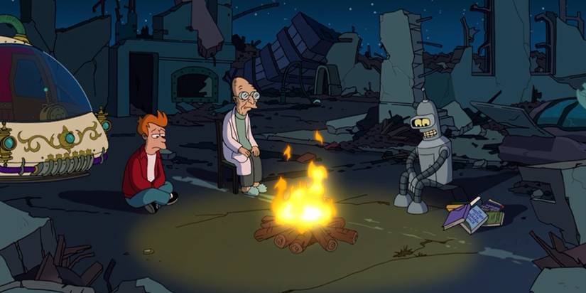 futurama time travel code