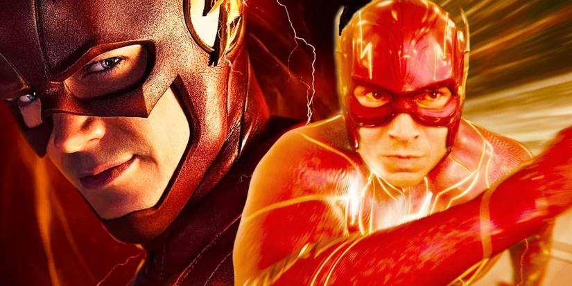 The Flash Side-by-Side Video Of Grant Gustin & Ezra Miller Running Proves Marvel Does Speedsters ...