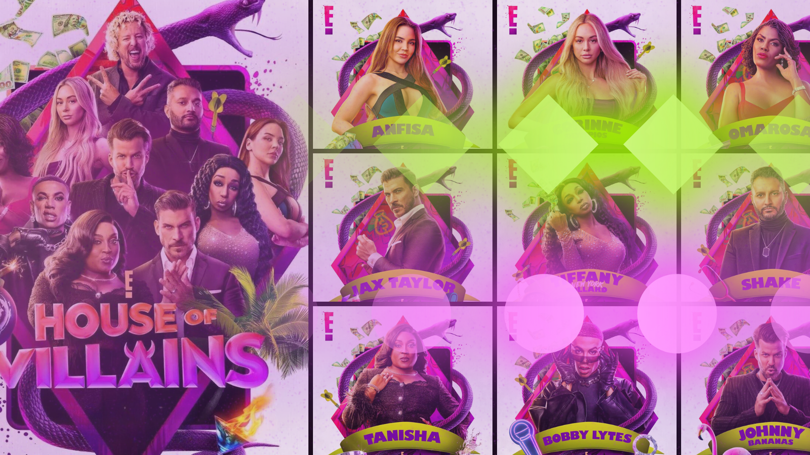 House Of Villains Cast Guide
