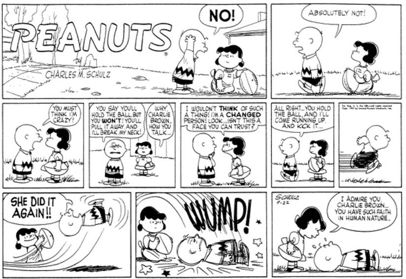 15 Funniest Peanuts Comics Starring Charlie Brown