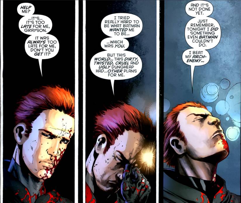 Red Hood Proved He's Nightwing's Joker With 1 Classic Batman Reference