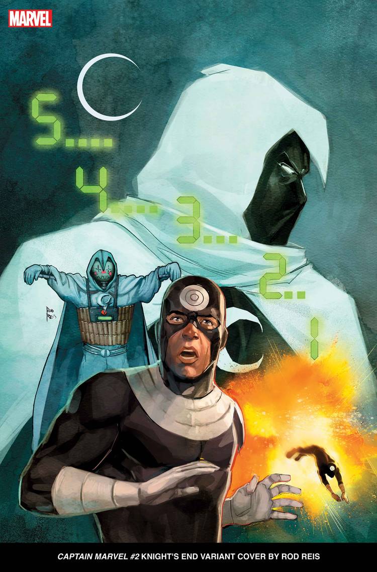 Death of Moon Knight Covers Celebrate The Fist of Khonshu's Greatest Hits